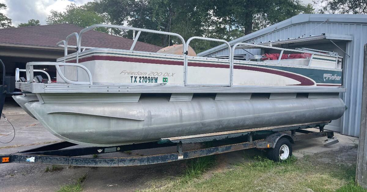 1997 Fisher Force Pontoon for $2450 in Humble, TX | Finds — Nextdoor