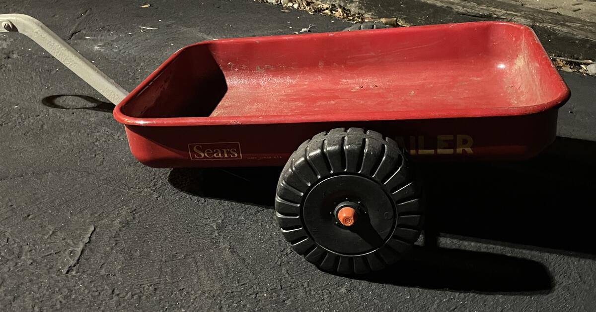 Sears Vintage Red 2 wheel cart for $40 in Hummelstown, PA | For Sale ...