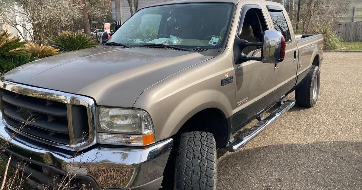 04 f350 4x4 diesel crew cab for $8500 in Mandeville, LA | For Sale ...