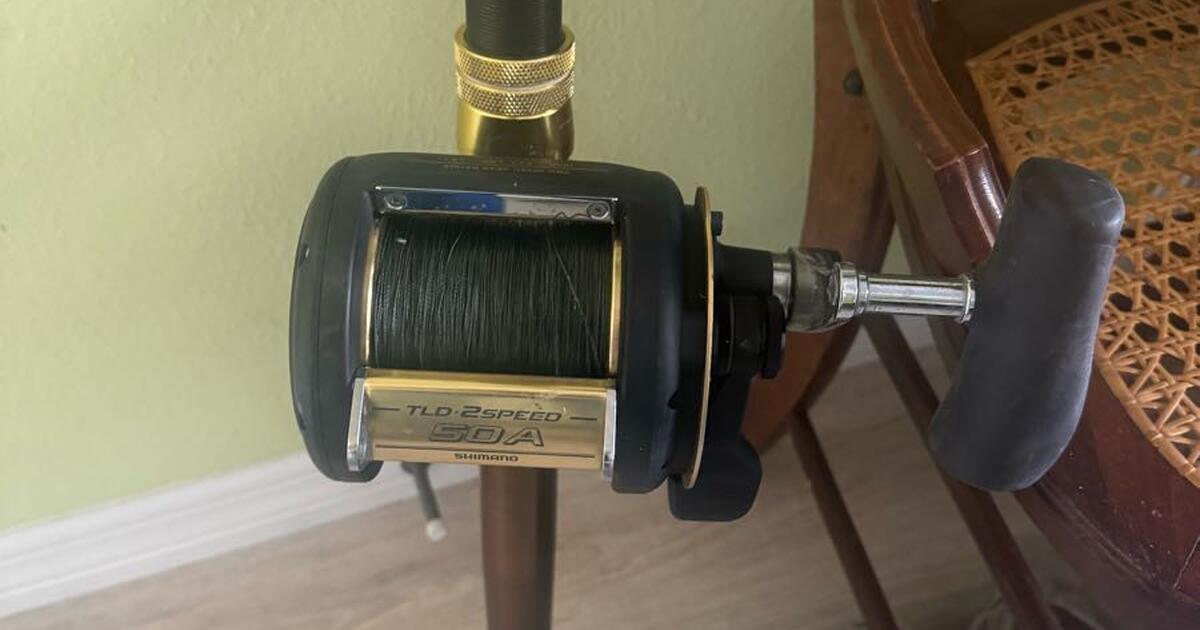 Shimano TLD 2-Speed 50A Fishing Reel for $280 in The Villages, FL | For ...