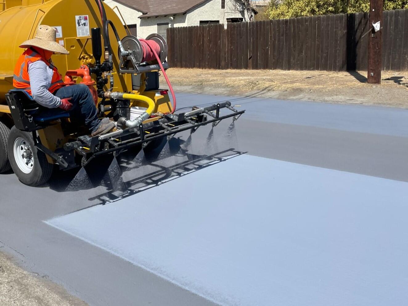 We will be implementing an innovative pavement coating pilot program ...