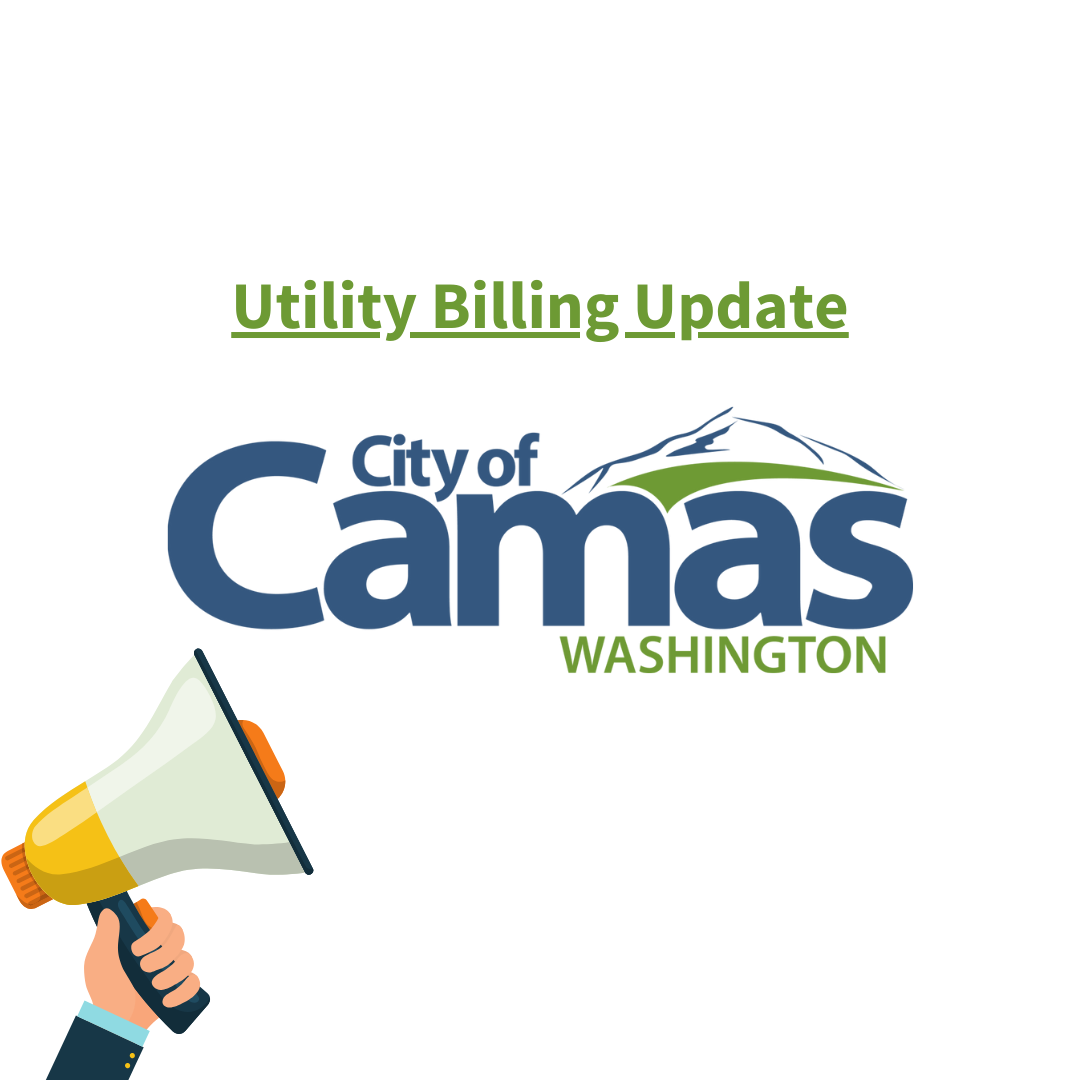City of Camas residents will have a new way to access their utility bills when the City launches ...