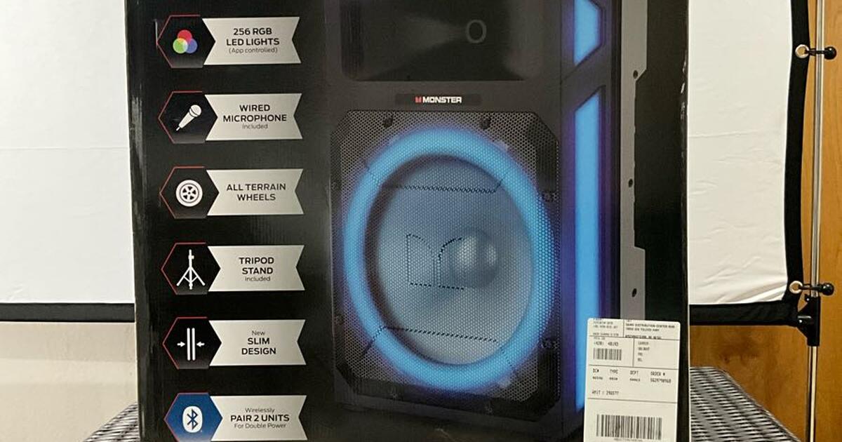 Monster X6 All-In-One PA Speaker for $180 in Freeport, TX | For Sale ...