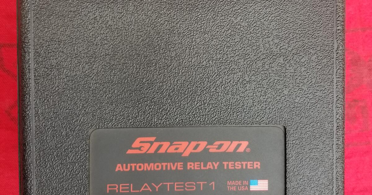 SNAP-ON RELAY TESTER for $150 in Norfolk, VA | For Sale & Free — Nextdoor
