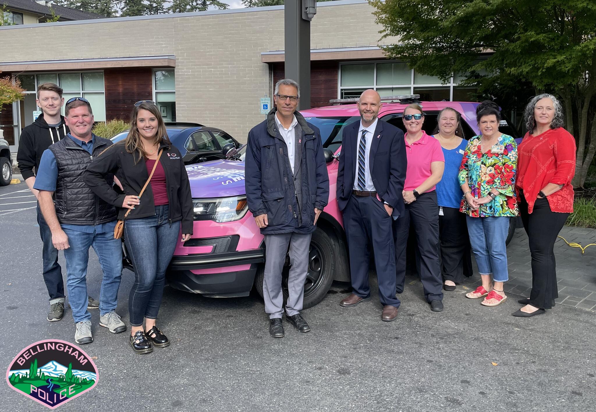 Bellingham Police Department has gone pink, and purple, for month of ...