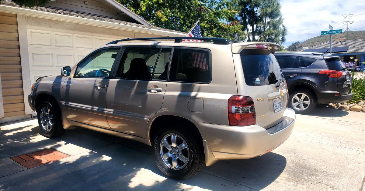2004 Toyota Highlander Gold Color for $4965 in San Diego, CA | For Sale ...