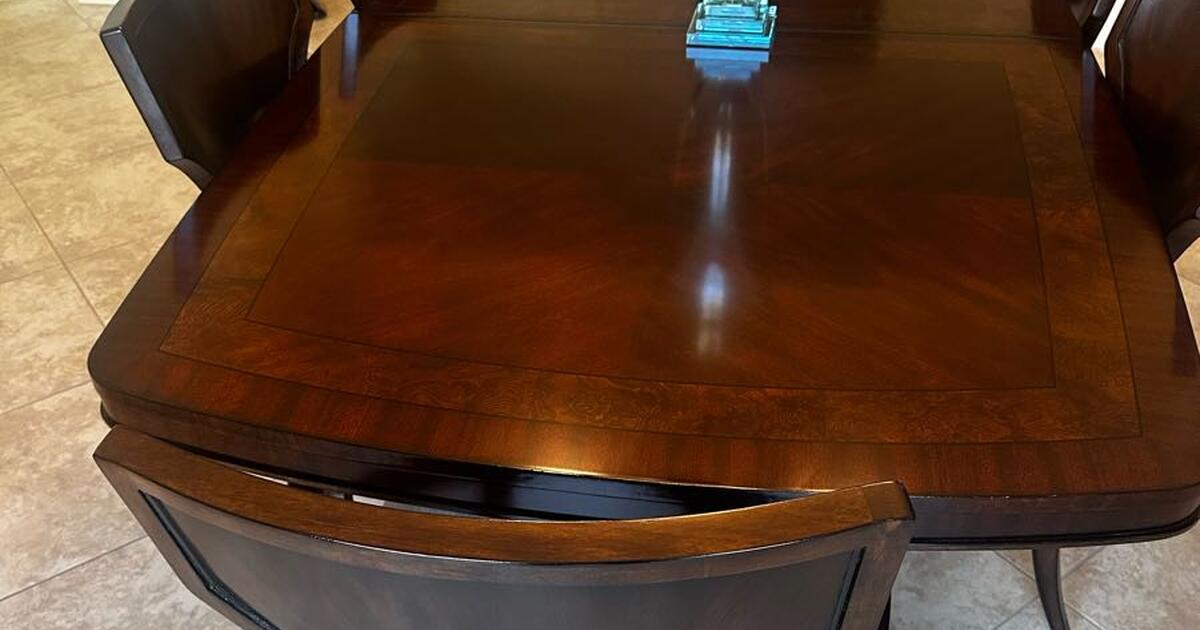 Thomasville Dining room table & chairs for $695 in Indio, CA | For Sale ...