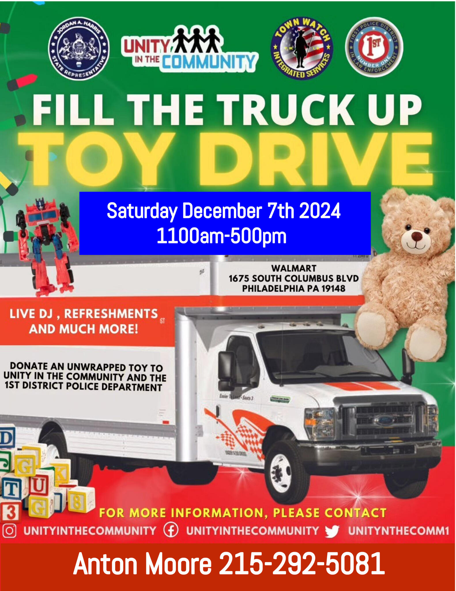 South Philly Toy Drive Community Event Saturday December 7th 2024 ...