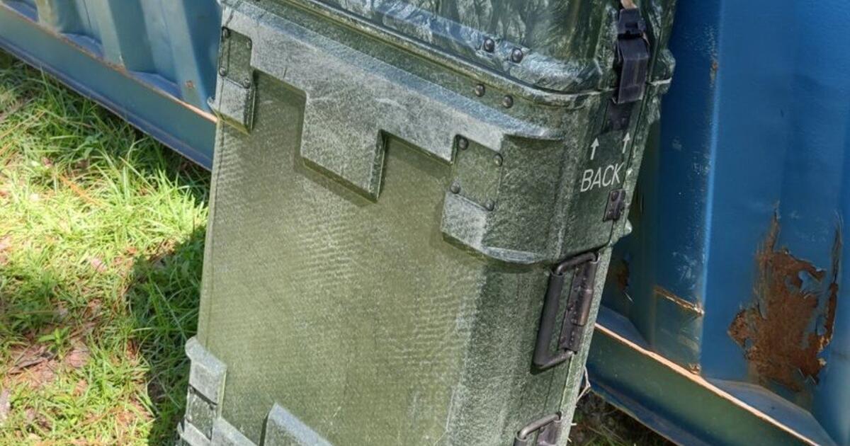 General Dynamics Military Crate for $40 in Lecanto, FL | For Sale ...