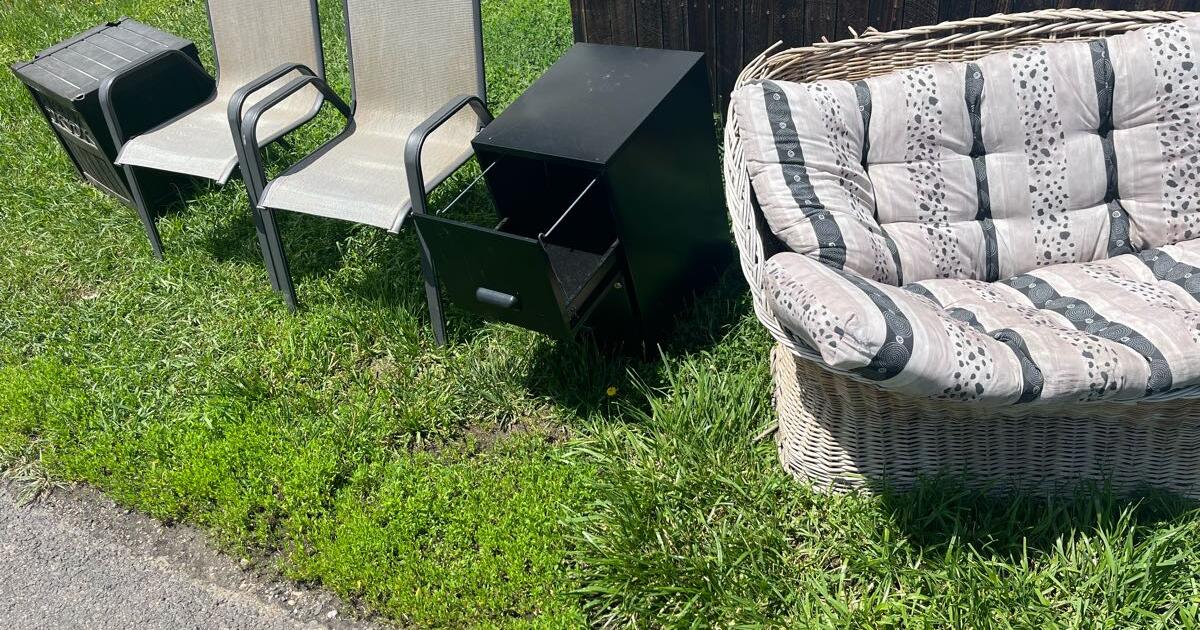 Free outdoor furniture & filing cabinet for Free in Denver, CO | Finds ...