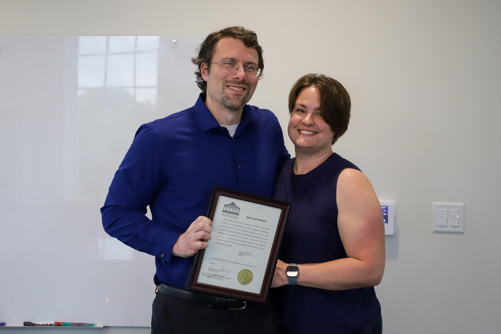 Manchester welcomes its newest alderman as Ward One's own Adam Streeter ...