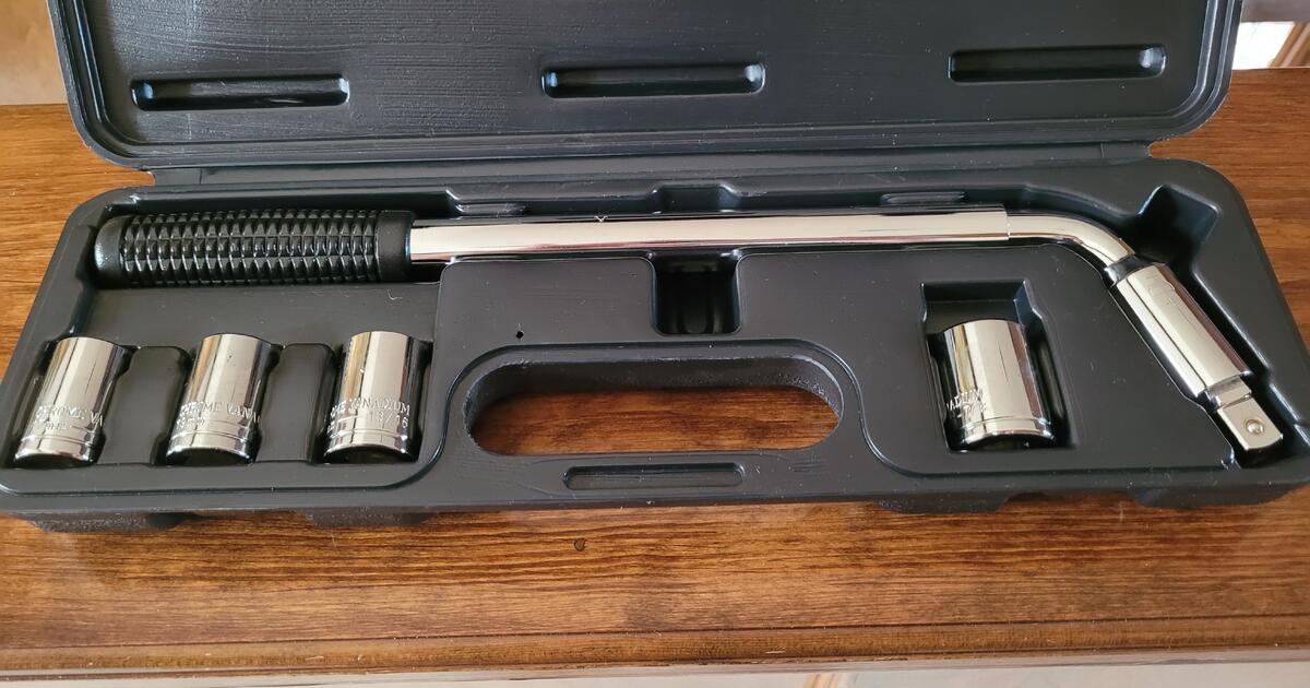 VANADIUM CHROME 17-23 MM SOCKET SET 1/2" DRIVE for $50 in Greenwood ...