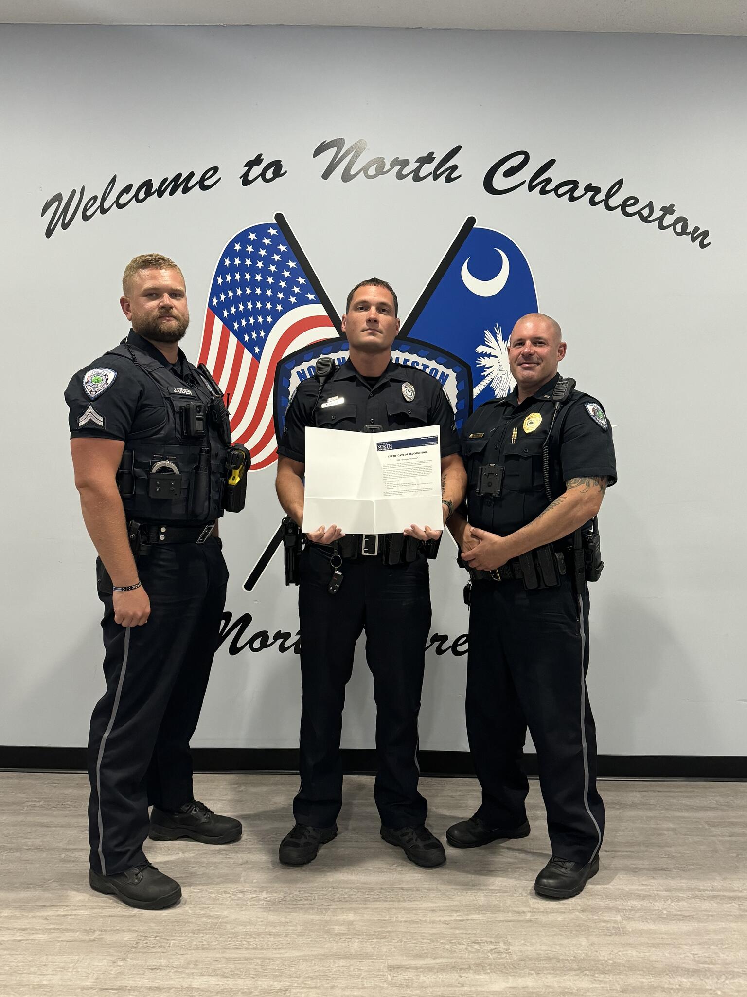 Please join our agency in congratulating Pfc. (City of North Charleston ...