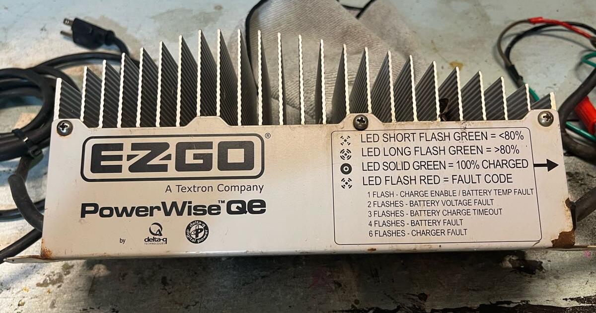 EZ-GO PowerWise QE Charger for $145 in Homosassa, FL | For Sale & Free — Nextdoor