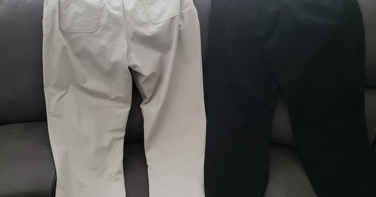 Two pairs MEN'S dress slacks;$5 ea., $8 for both, SIZE 42"x29" for $5 ...