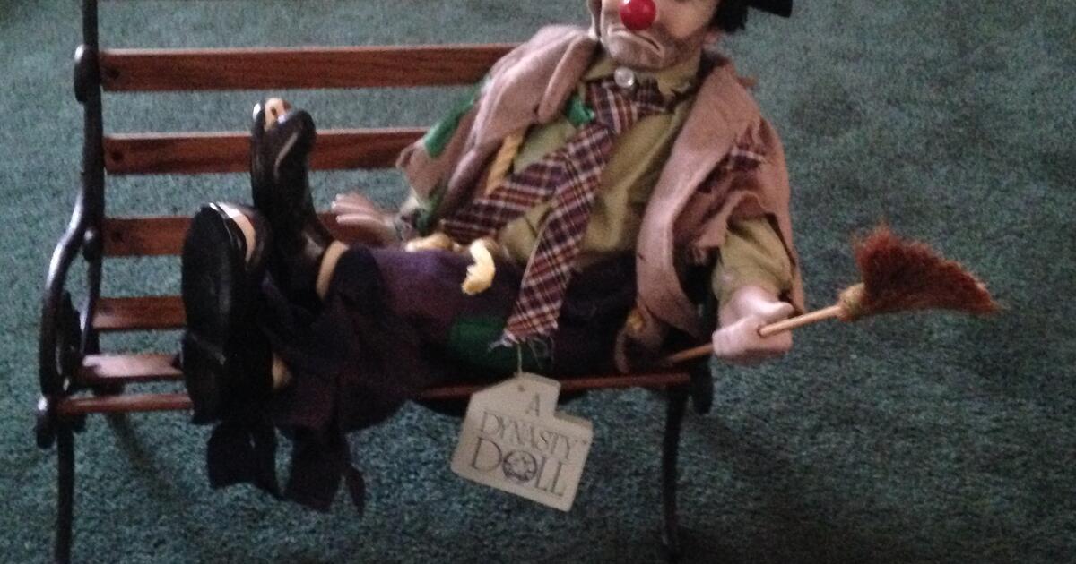 Emmett Kelly Jr. "CLYDE" Porcelain Doll for $100 in Ramsey, NJ | For ...