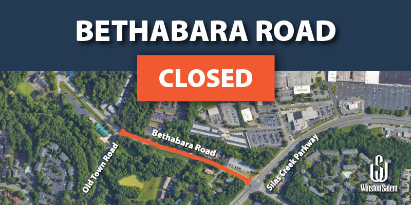 The portion of Bethabara Road between Old Town Road and Edgebrook Drive ...