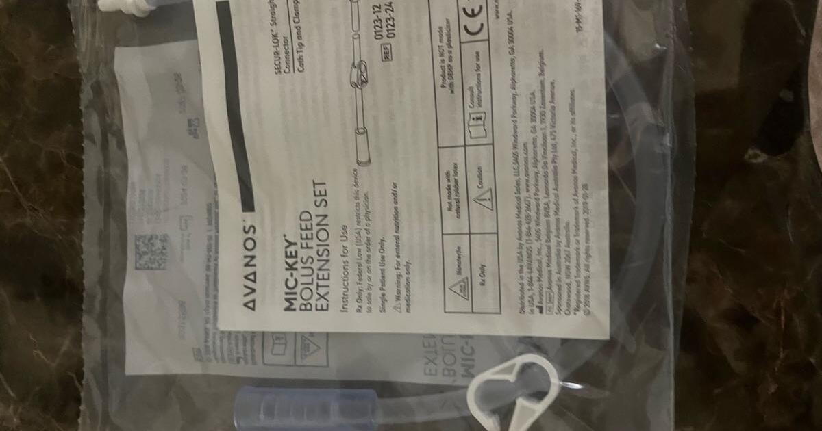 Free ….Avanos MIC-KEY Bolus Feed Extension Set for Free in Grovetown ...