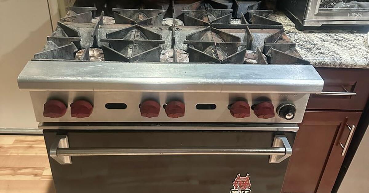 1990 Commercial Wolf stove for $500 in Pleasanton, CA | For Sale & Free ...