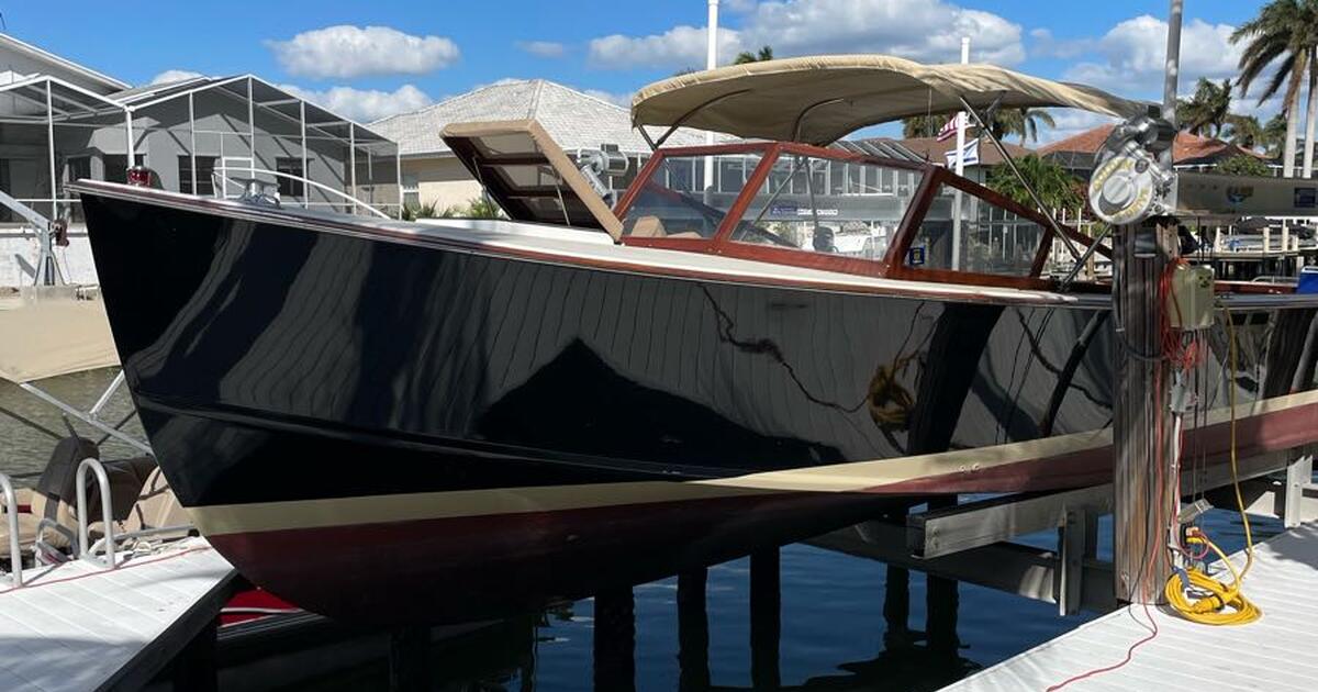 Huckins Fairform Flyer Gentleman’s Launch for $87000 in Marco Island ...