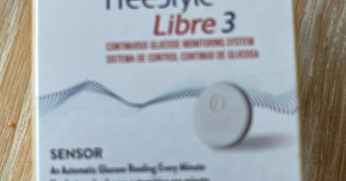 Freestyle Libra 3 glucose monitor NEW for $50 in Decatur, IL | For Sale ...