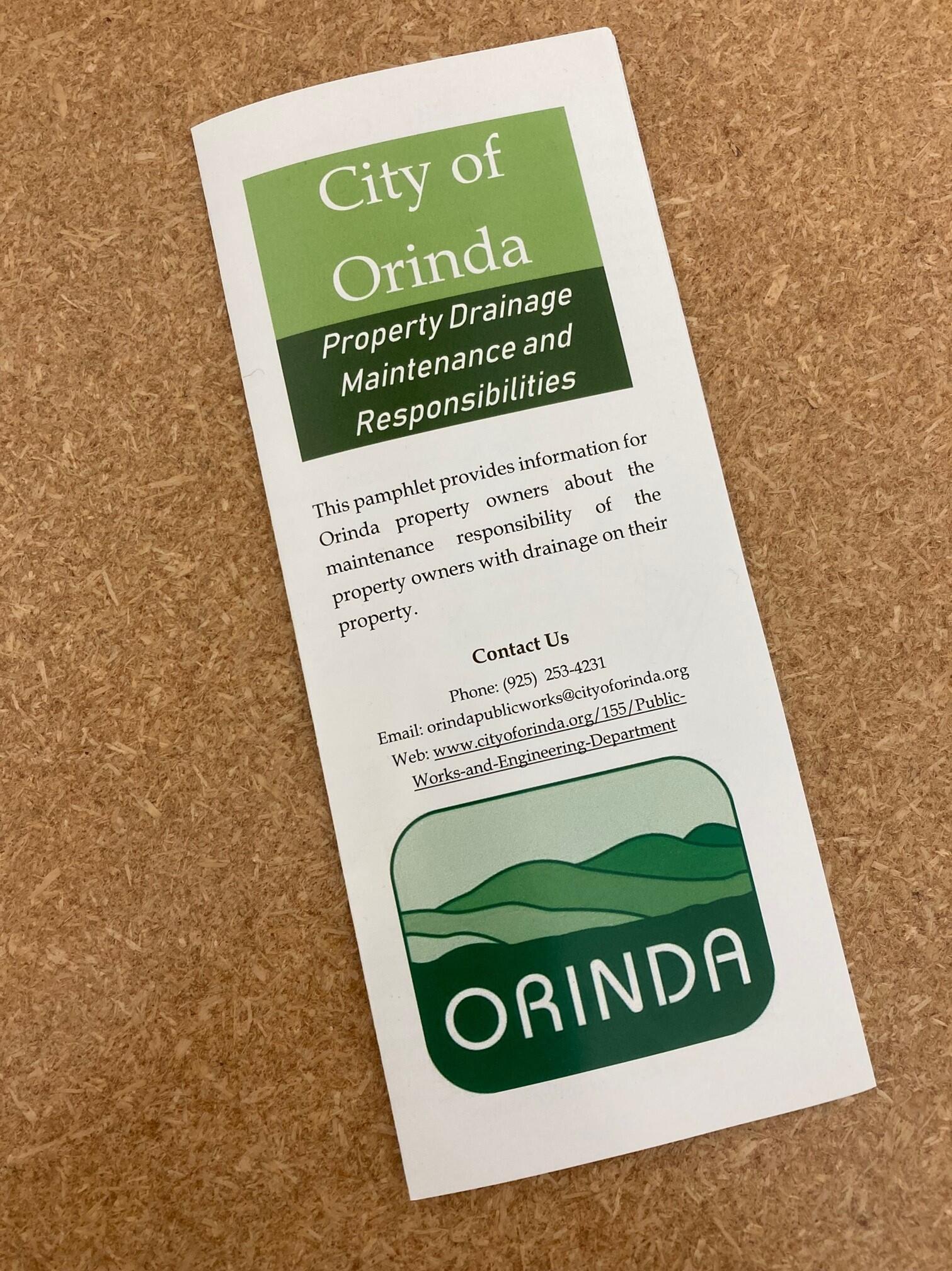 Rain is in the forecast this week, and it is that time of year to check ...