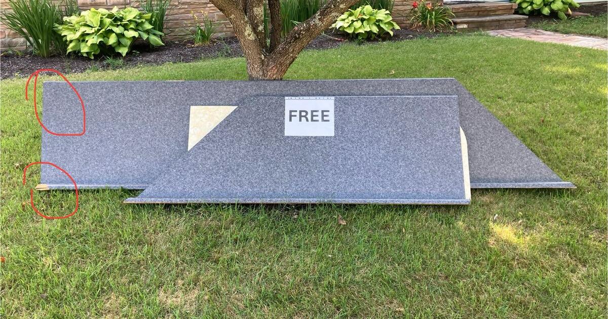 Free formica corner countertop for Free in Roebling, NJ | For Sale ...