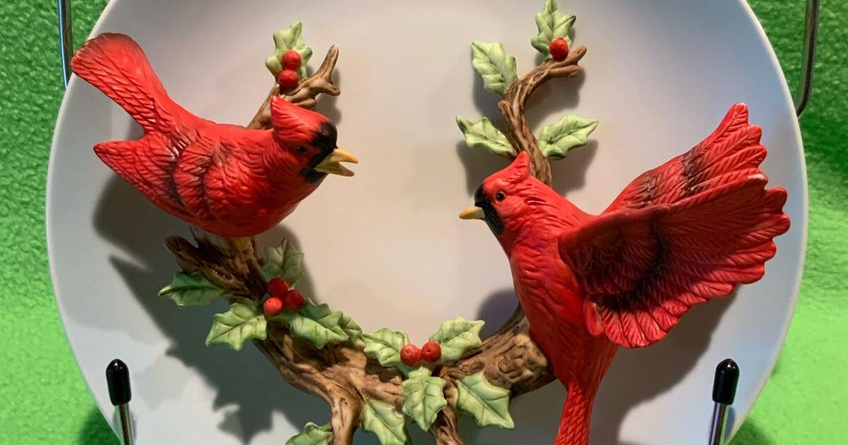 Cardinals Jonathan Byron Americana Signature Collection Plate 1988 for ...