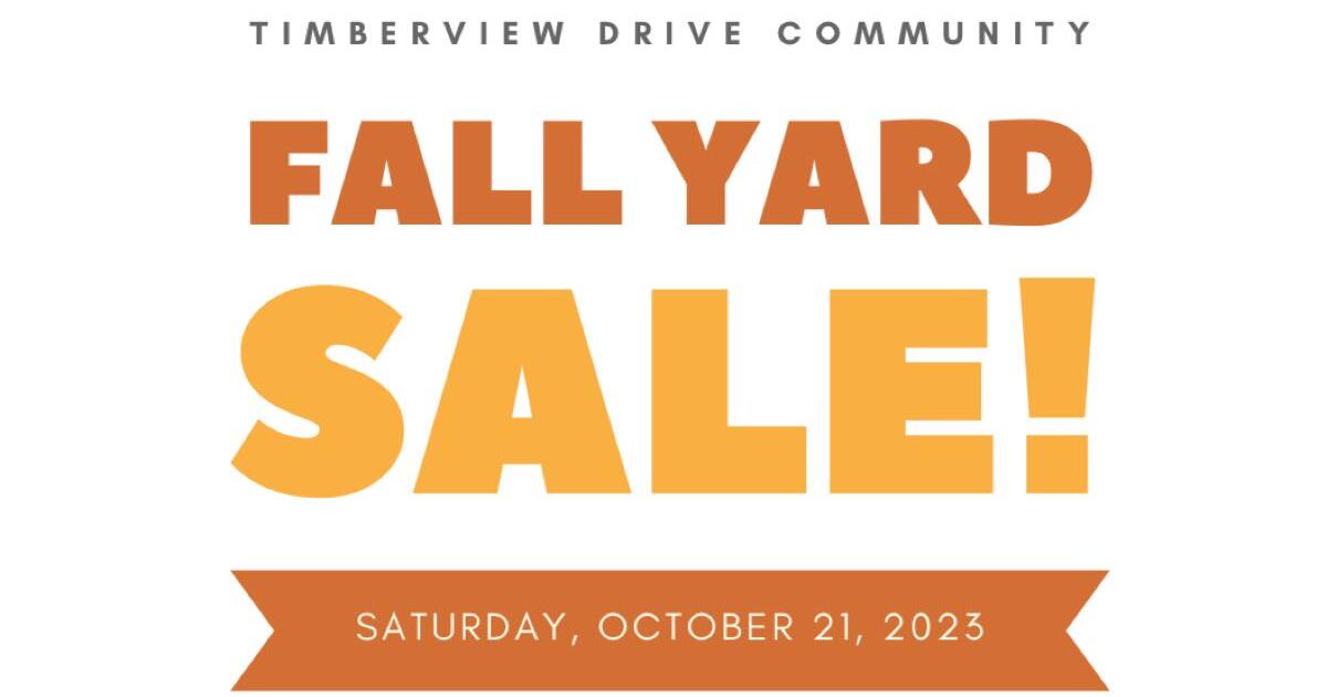 Timberview Drive Fall Yard Sale for $1 in Cincinnati, OH | For Sale ...