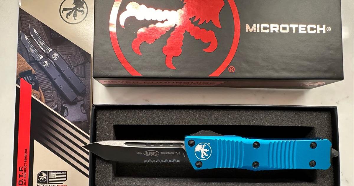 Microtech Troodon Knife for $350 in Cumming, GA | For Sale & Free — Nextdoor