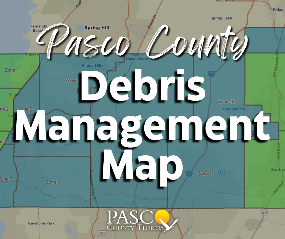 #PascoCounty is offering an online Debris Management Map highlighting ...