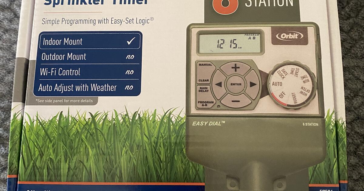 Orbit 6 Station Sprinkler Timer for $20 in The Villages, FL | For Sale ...