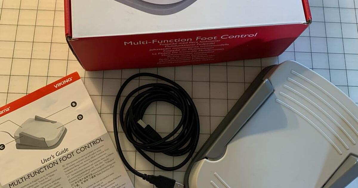 Husqvarna Viking Multi-Function Foot Control (bought new $419.95) for ...