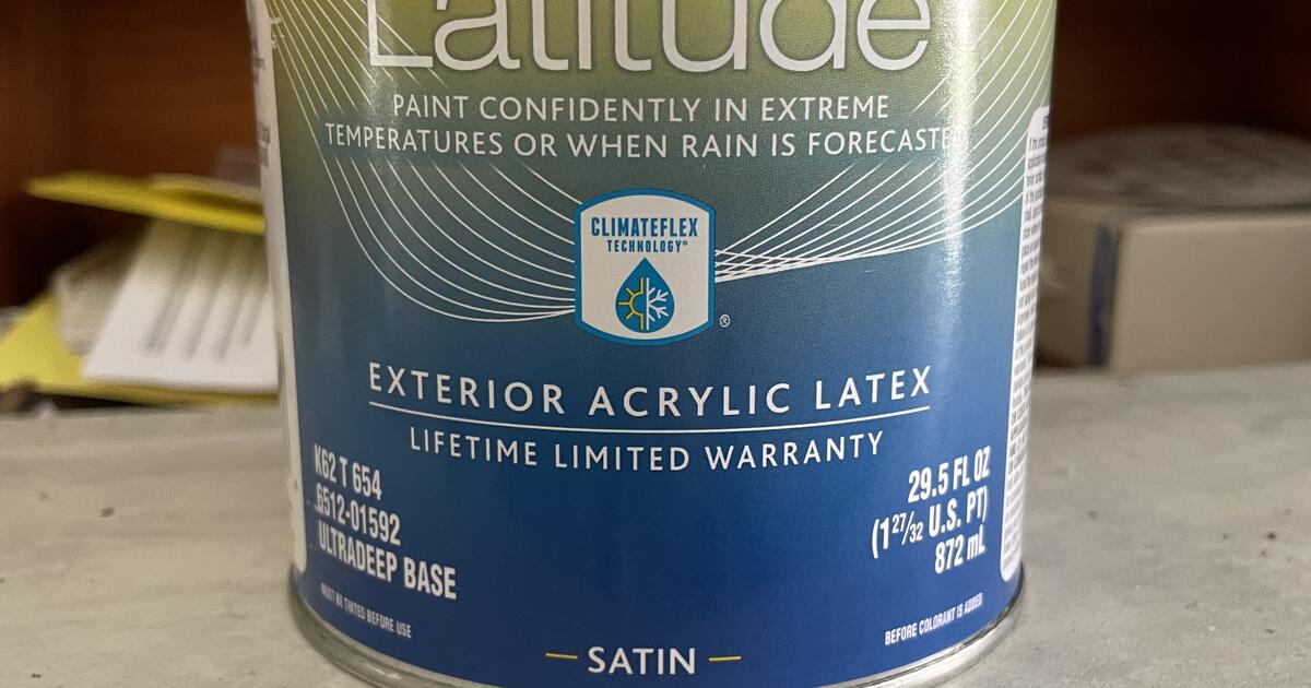 Sherwin Williams Quart Black Paint-New for $20 in Fishers, IN | For ...