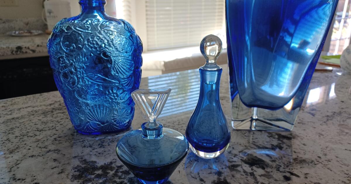 Blue Glass Collection for $35 in Brentwood, CA | For Sale & Free — Nextdoor