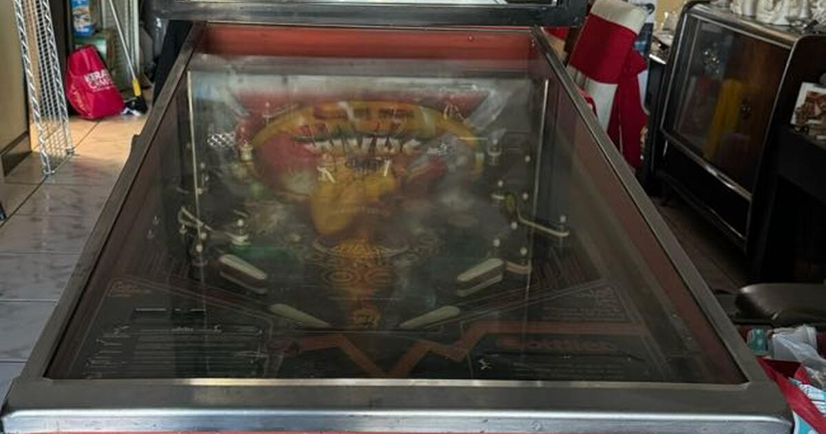 Vintage pinball machine-Mars god of war for $350 in Coconut Creek, FL ...