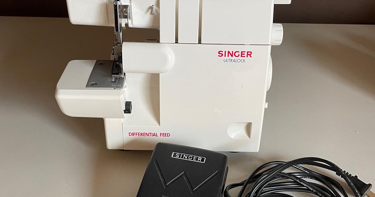 Singer Overlock Machine 14SH654 Serger 4-Thread w/Pe for $50 in Lake ...
