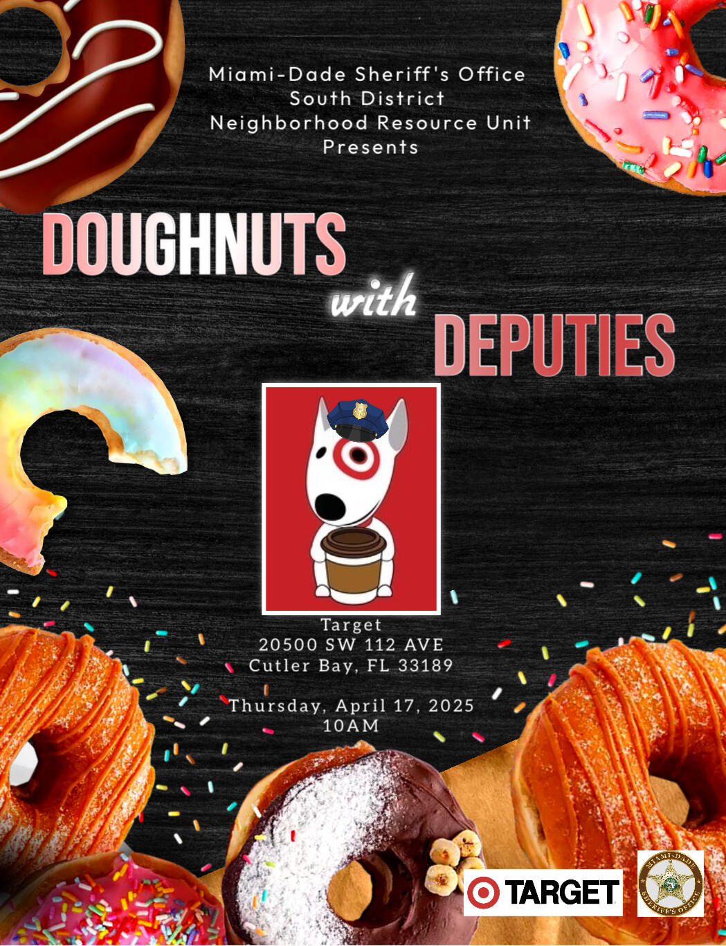 Target, coffee, & donuts? (Miami-Dade Sheriff's Office) — Nextdoor ...