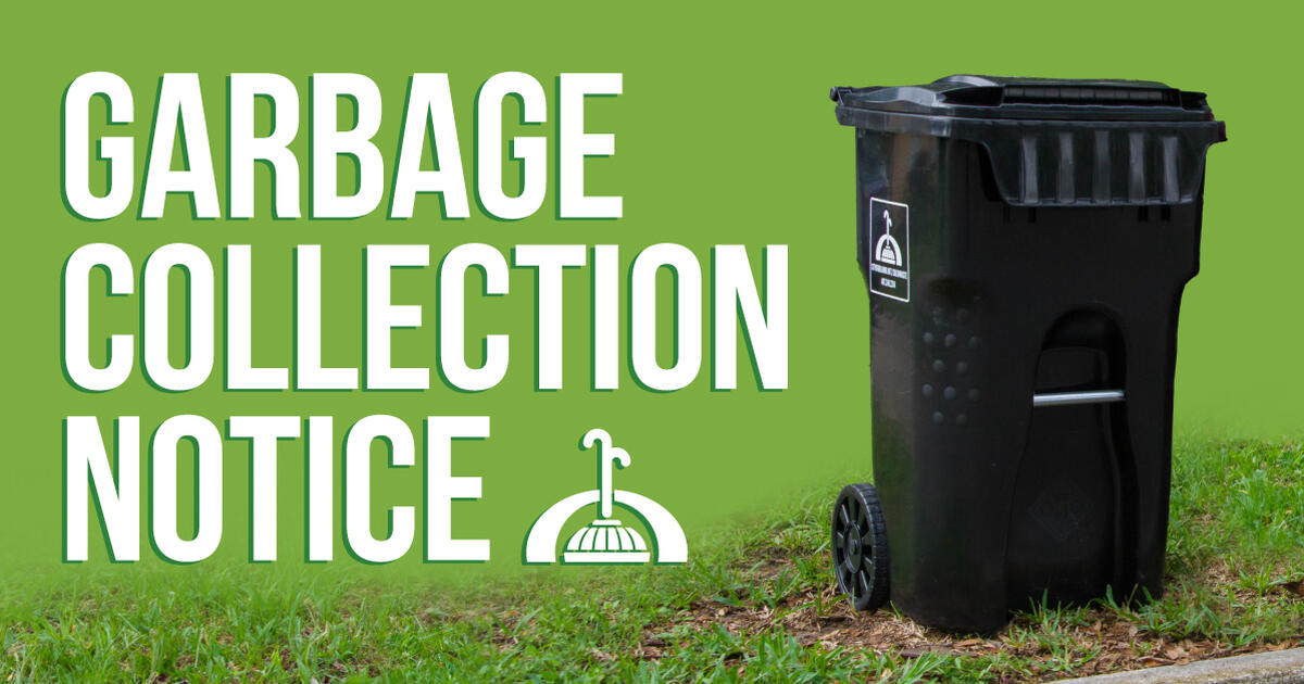 Christmas Garbage Collection Notice: — Nextdoor