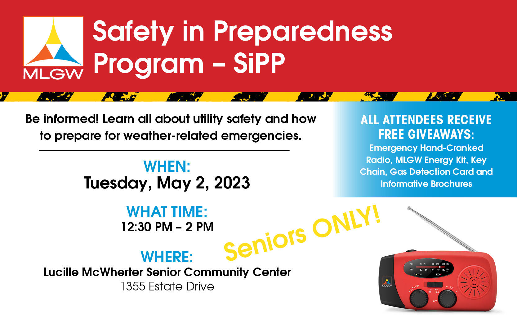 MLGW Safety in Preparedness Program (SiPP) workshops will provide the ...