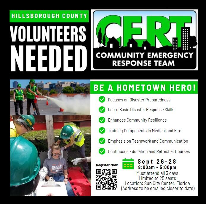 Before, during, and after disasters, Community Emergency Response Team ...