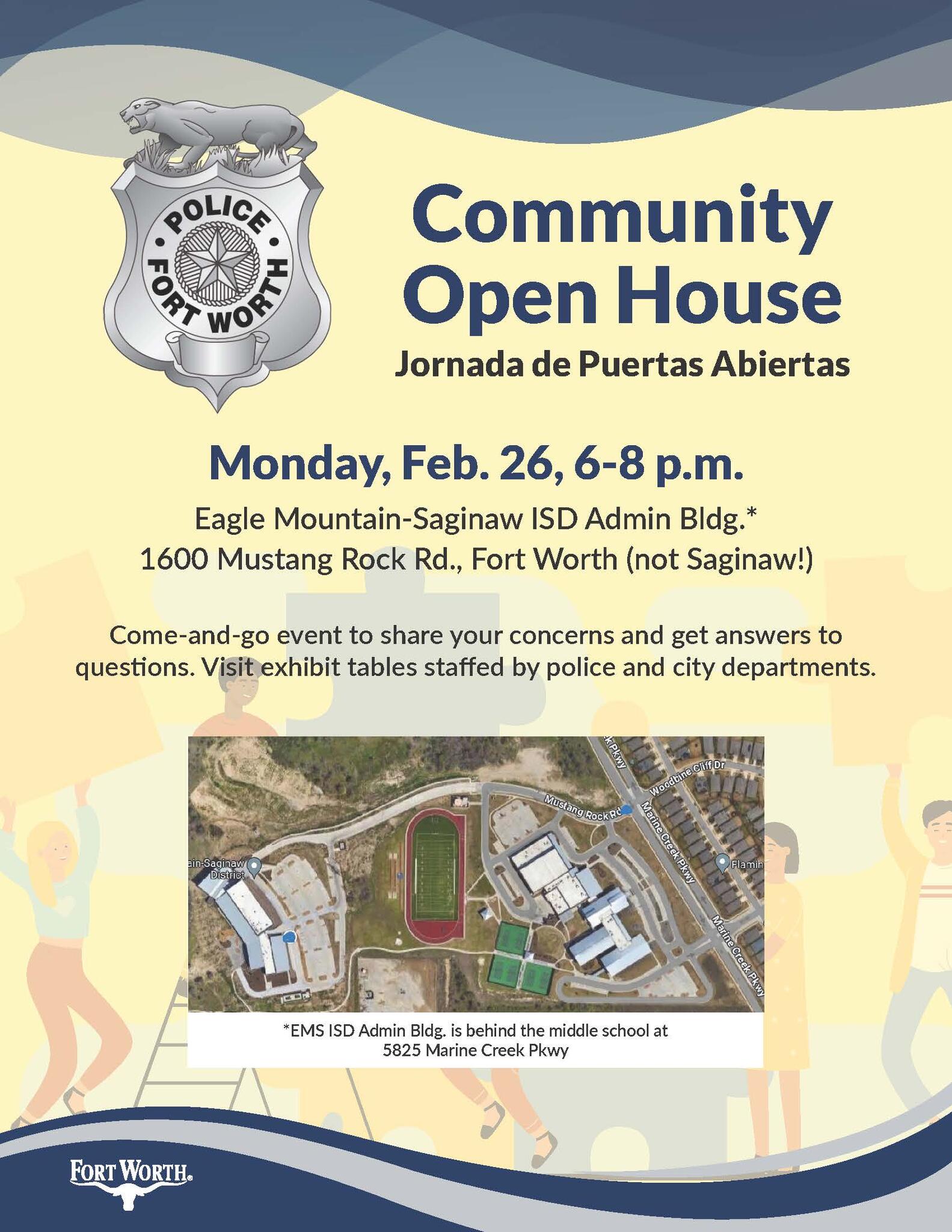 CFW: Join us for a Community Open House, Monday, Feb. (Fort Worth ...