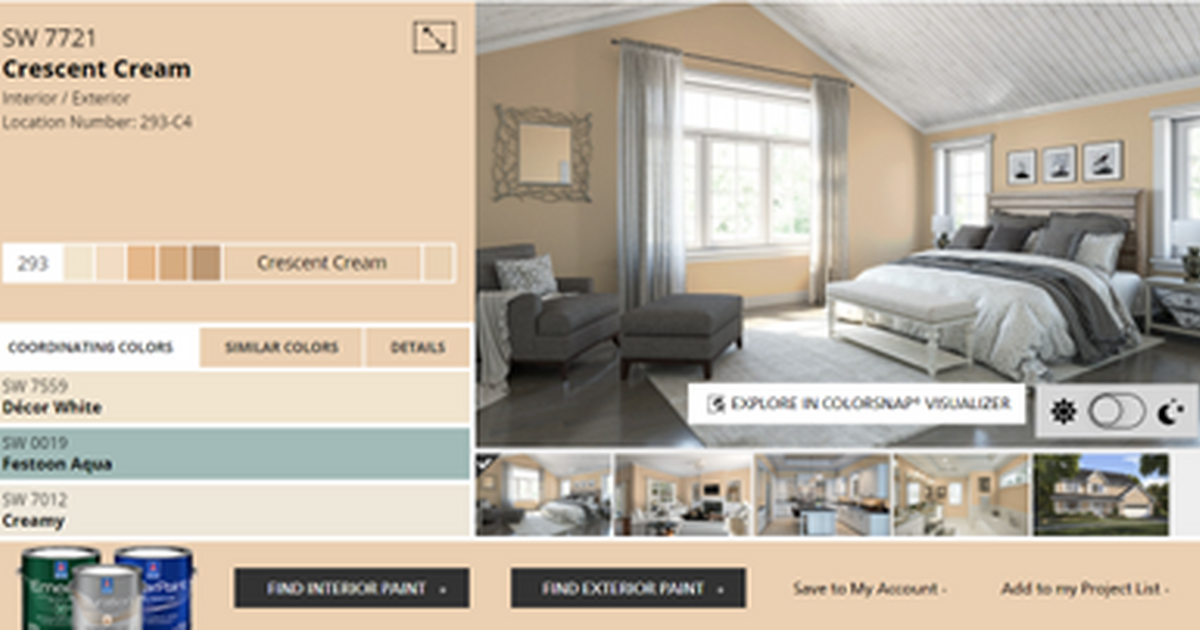 3 gal Interior Paint - Sherwin-Williams Crescent Cream for Free in ...