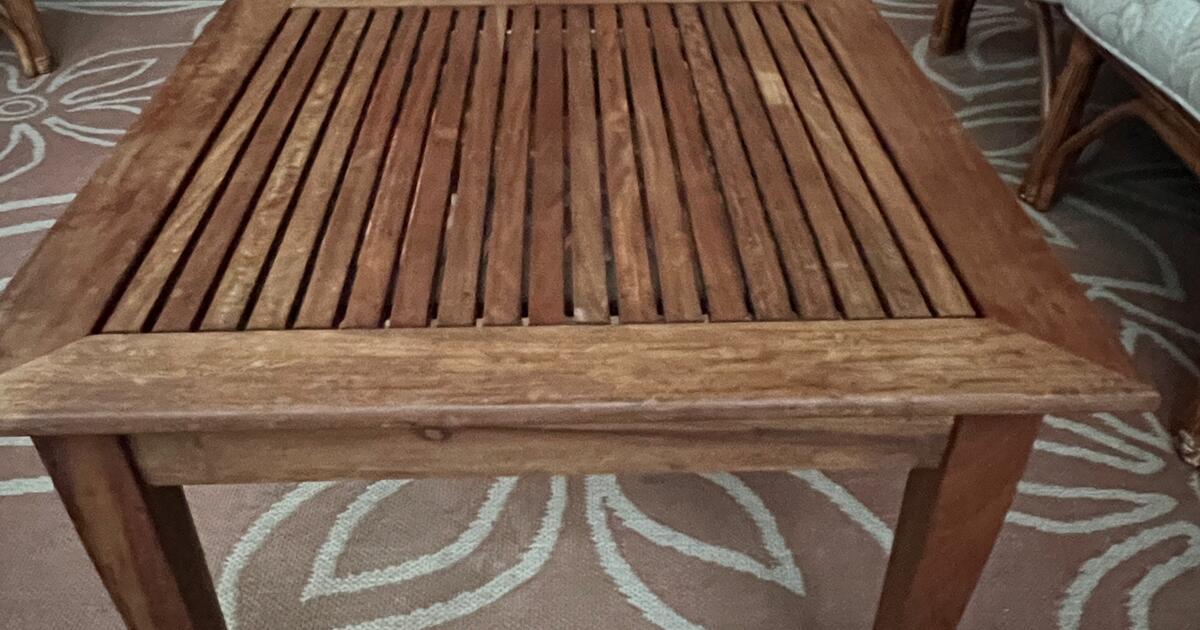 Ipe coffee table for $300 in Arlington, VA | For Sale & Free — Nextdoor