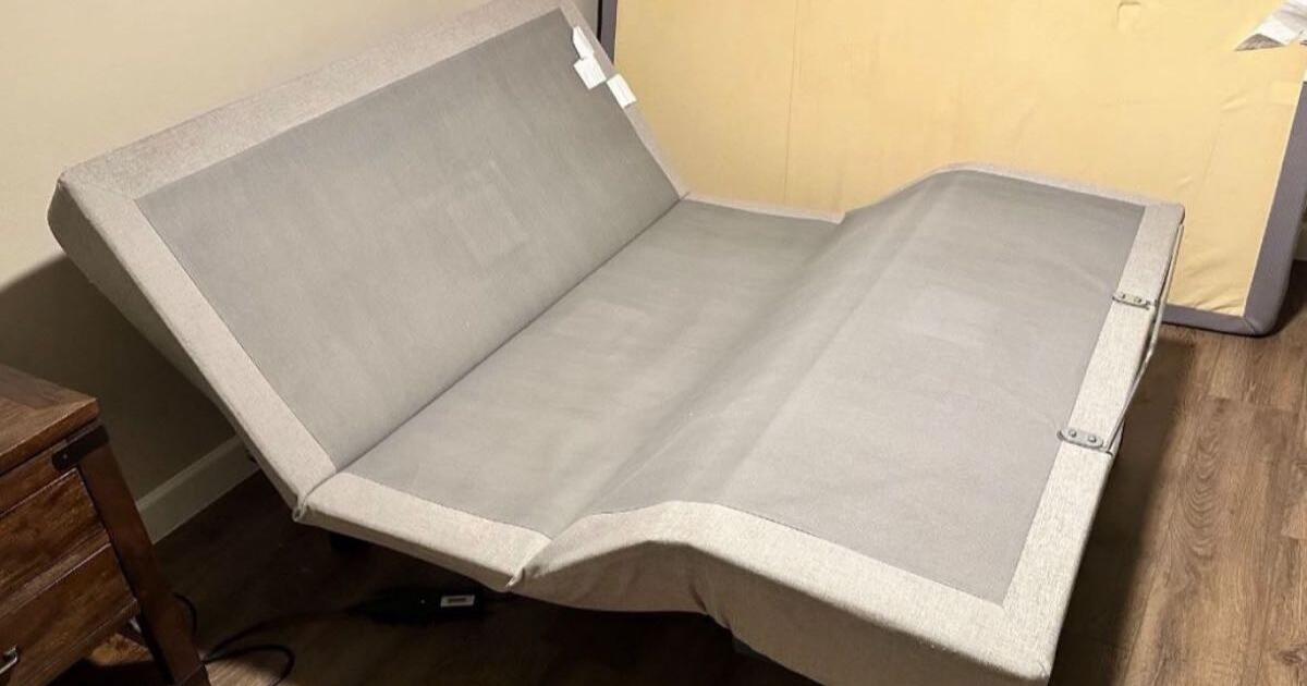 TEMPUR-PEDIC Ergo Plus-Grey Adjustable Base, Queen + Remote for $300 in ...