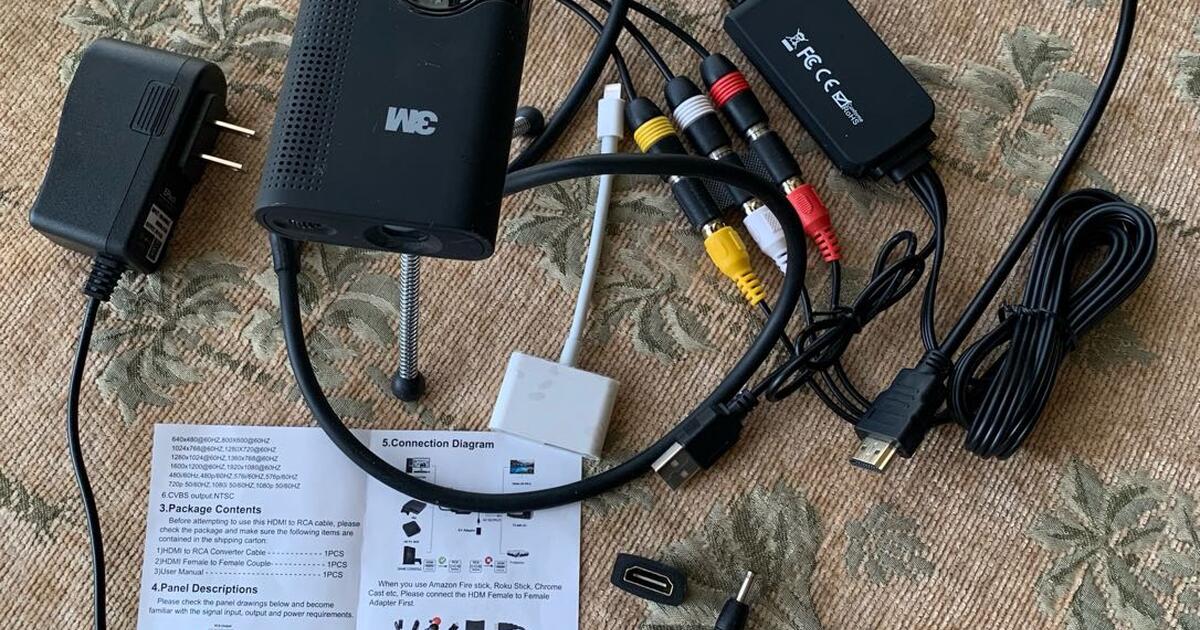 3M MPro120 Pocket Projector for $50 in Lakeland, FL | For Sale & Free ...