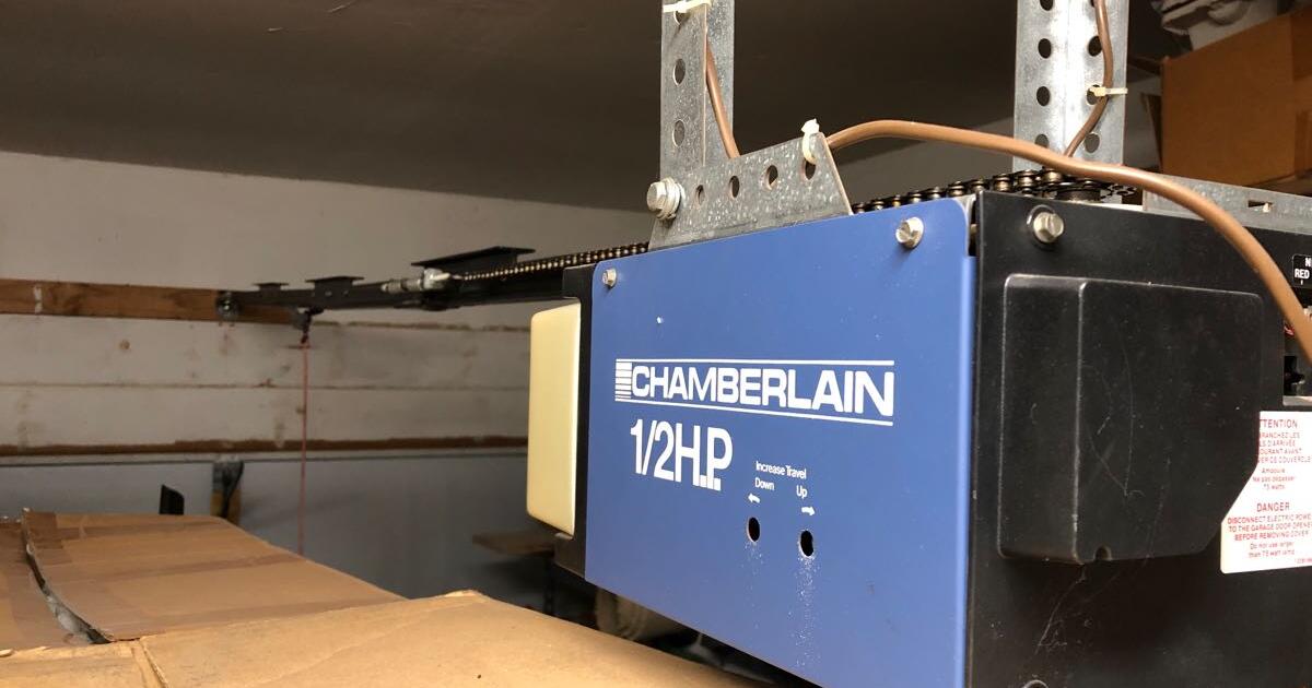 Chamberlain Series 4000 1/2HP garage door opener for Free in Austin, TX ...