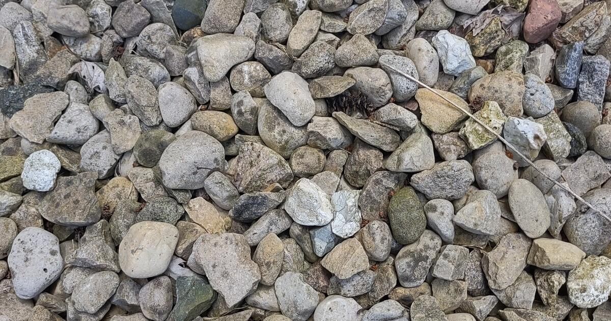 FREE River rock for Free in Hortonville, WI | For Sale & Free — Nextdoor