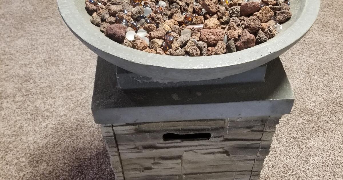 Patio Heater - Rustic brown/Grey for $65 in Grayson, GA | For Sale ...