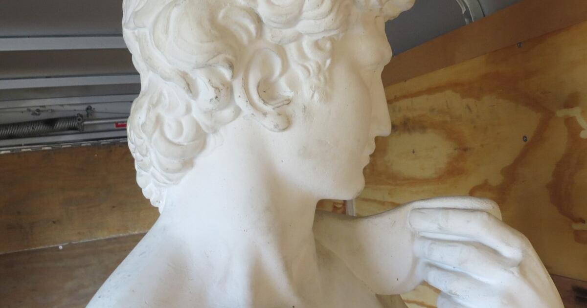 Crushed Marble Statue Reproduction of Michelangelo's David for $700 in ...